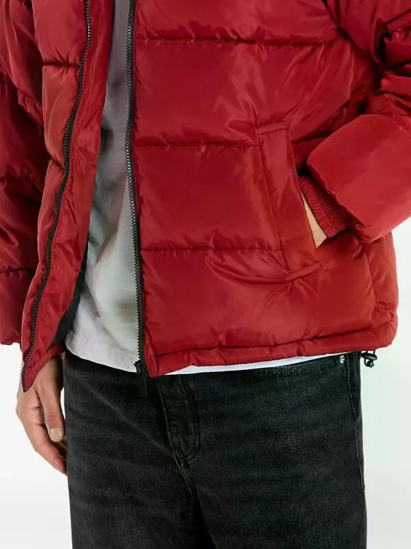 KARL KANI Logo-print Quilted Jacket