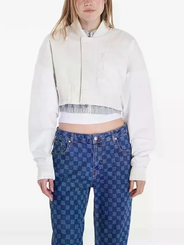 Nike Cropped Bomber Jacket