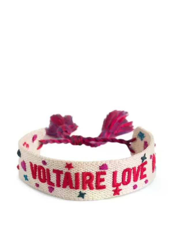 Zadig&Voltaire Woven Friendship Bracelet - Neutrals