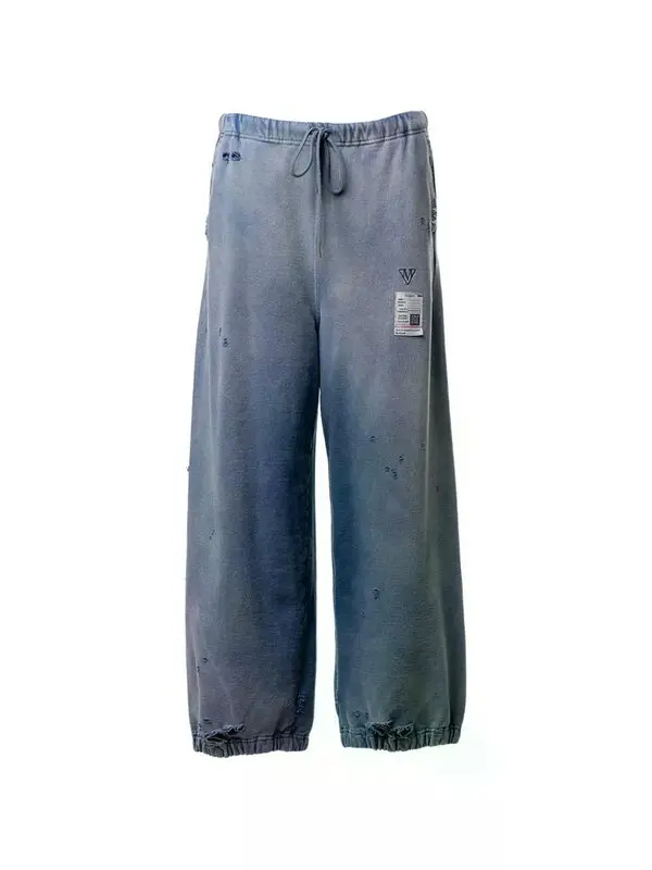 Mihara Yasuhiro Sun-faded-like Sweat Pants - Blue