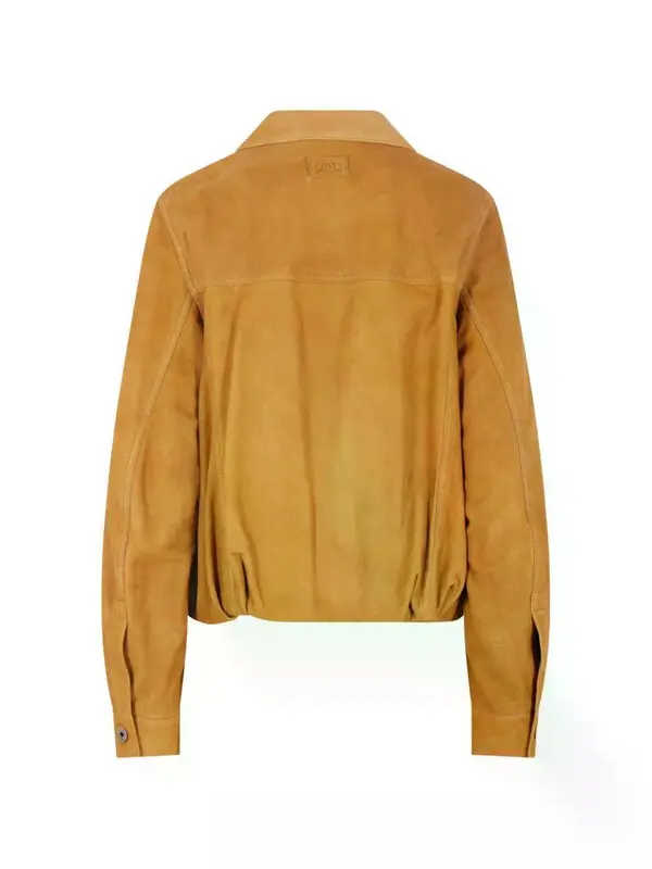 Loewe Suede Anagram Patch Jacket