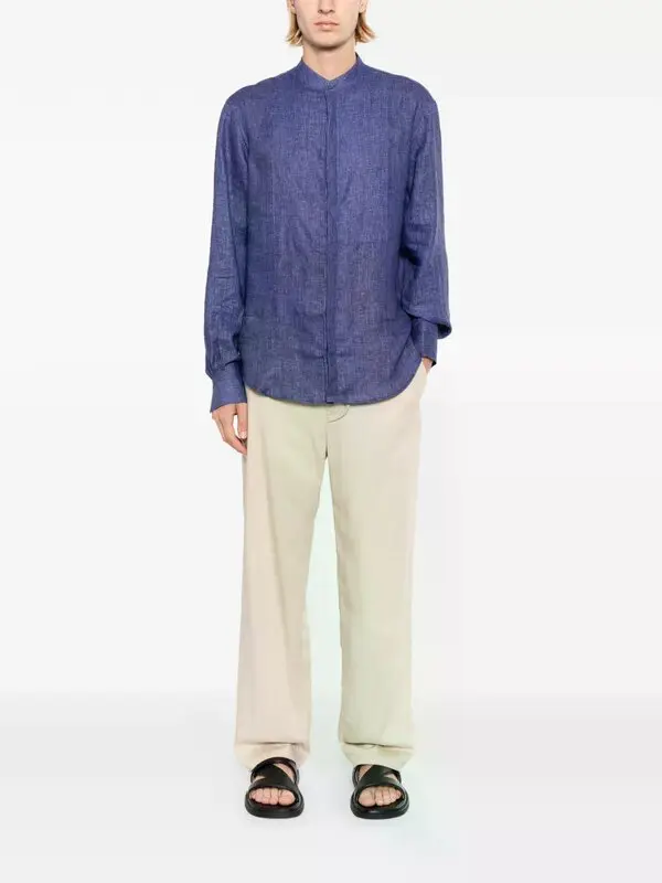BOURRIENNE PARIS X Nocturne Linen Shirt