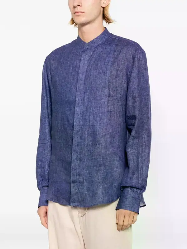 BOURRIENNE PARIS X Nocturne Linen Shirt