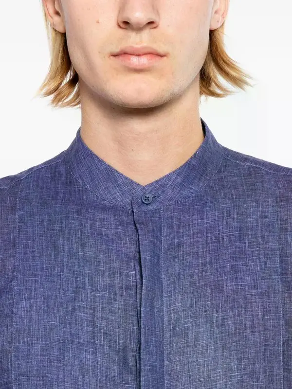 BOURRIENNE PARIS X Nocturne Linen Shirt