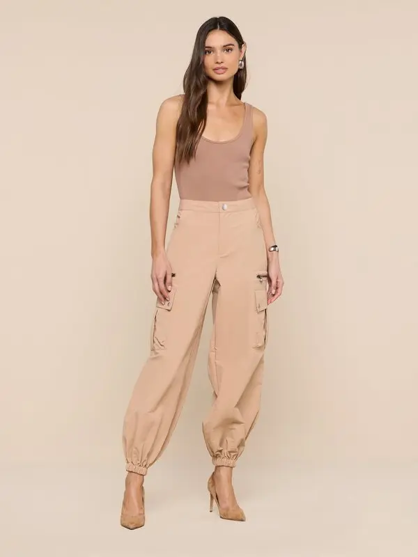 L'Agence Greer Nylon Cargo Jogger