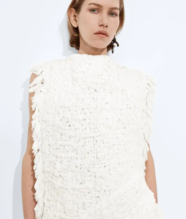 Bottega Veneta Silk Chiffon Top