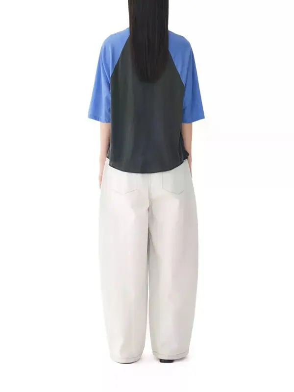 STUDIO TOMBOY Contrast Stitch Relaxed Fit Jeans