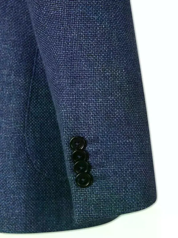 Scabal Kenton Single-breasted Jacket - Blue