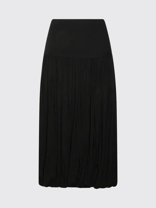 TOTEME High-waisted Pleated Midi Skirt In Viscose