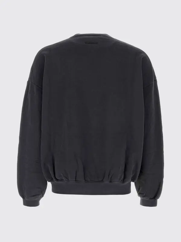 Fear Of God Relaxed Fit Crewneck Cotton Jumper With Logo