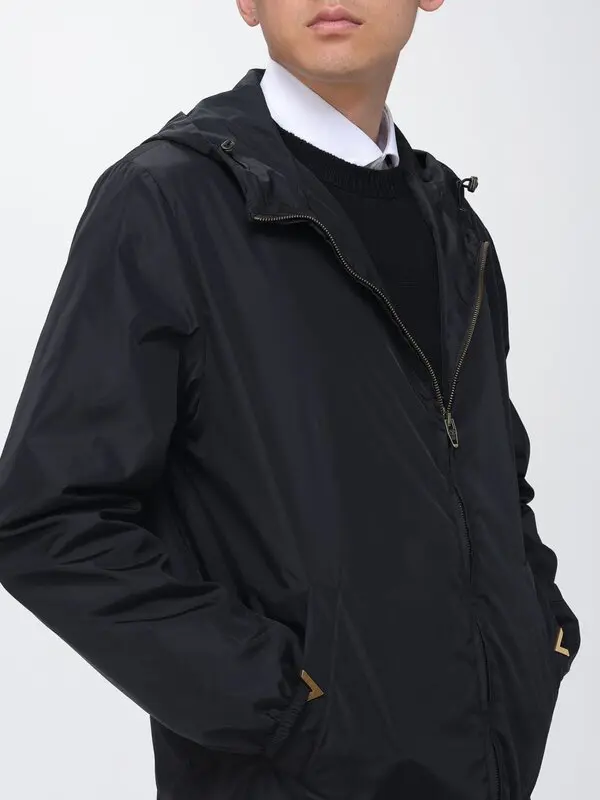 Valentino Garavani Hooded Nylon Windbreaker