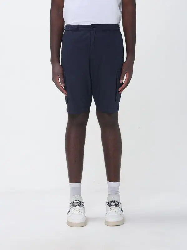 Paul & Shark Cotton Cargo Shorts - Black