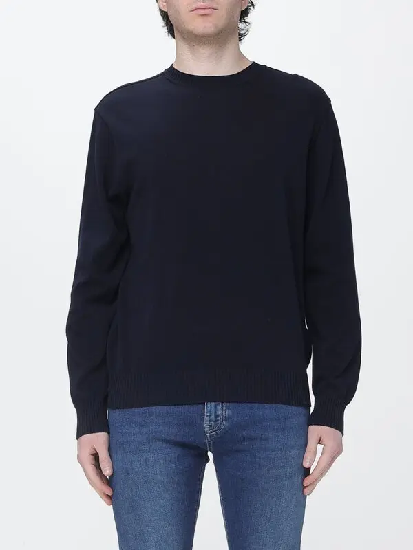 Paul & Shark Cotton Knit Crewneck Sweater - Blue