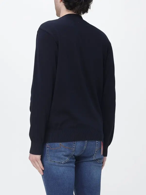 Paul & Shark Cotton Knit Crewneck Sweater - Blue