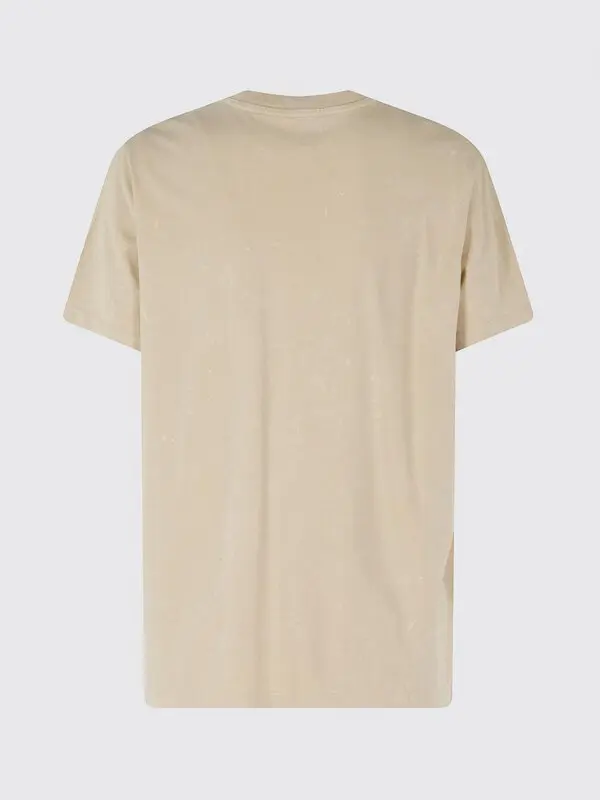 GANNI Printed Organic Cotton T-shirt - Brown