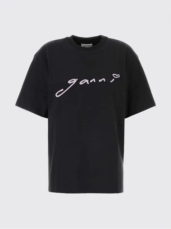 GANNI T-shirt With Logo