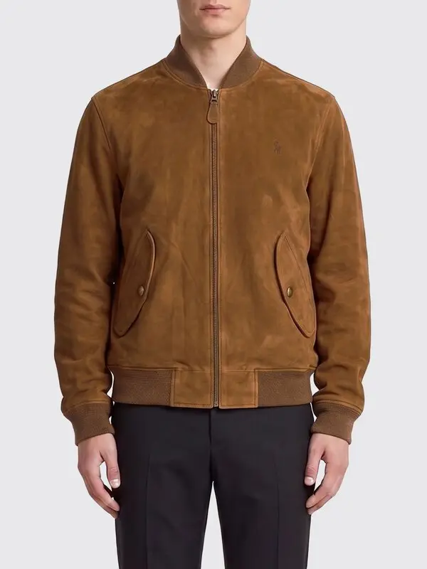 Polo Ralph Lauren Suede Bomber Jacket