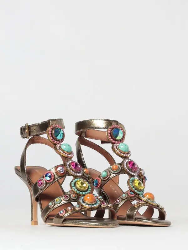 Kurt Geiger Embellished Strappy Heeled Sandals