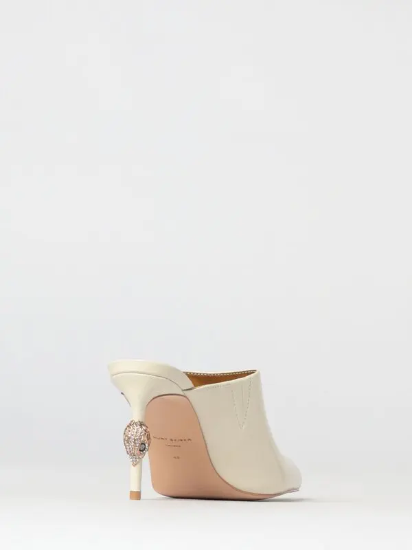 Kurt Geiger Heeled Mules With Embellished Heel