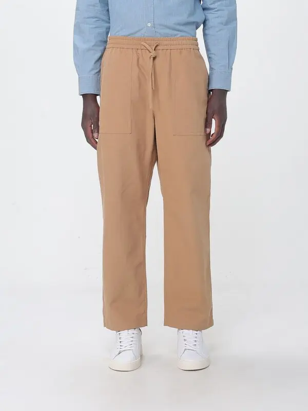 Maison Kitsuné Cotton Drawstring Trousers