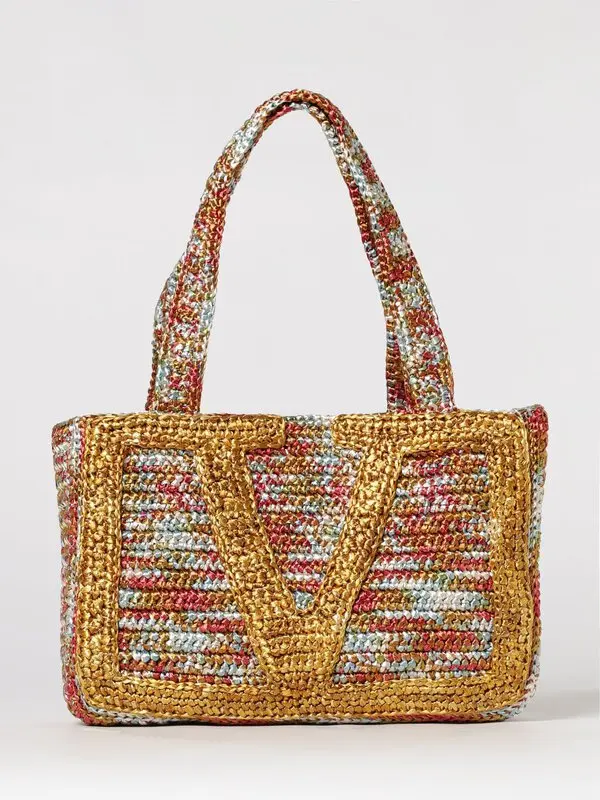 Valentino Garavani Woven Tote Bag - Multicolor
