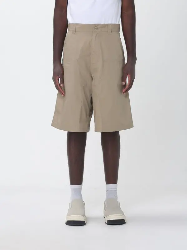 Carhartt Work In Progress Cotton Shorts - Brown