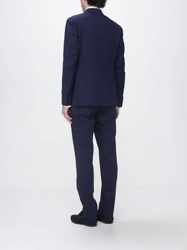 Tagliatore Single-breasted Stretch Virgin Wool Dress