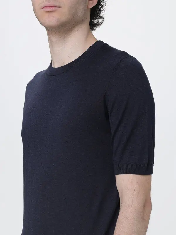 Tagliatore Fine Knit Sweater - Blue