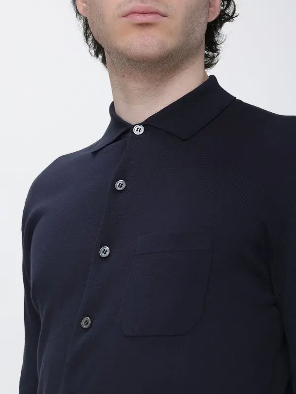 BROOKSFIELD Fine Knit Pullover - Navy