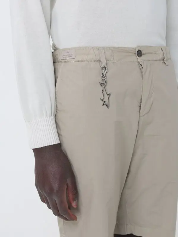 Paul & Shark Cotton Chino Shorts - Beige