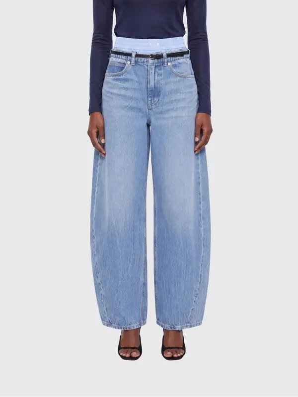 Alexander Wang Wide Leg Jeans