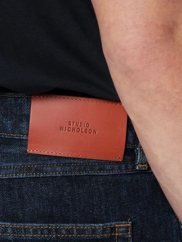 Studio Nicholson Wide-leg Denim Jeans - Indigo