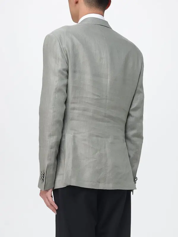 Corneliani Double Breasted Blazer - Grey