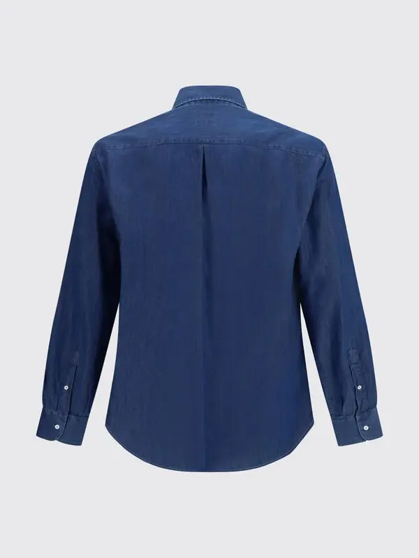 Brunello Cucinelli Cotton Casual Shirt - Denim