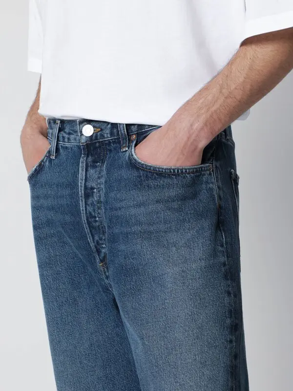 AGOLDE Mid-rise Straight Fit Jeans - Denim