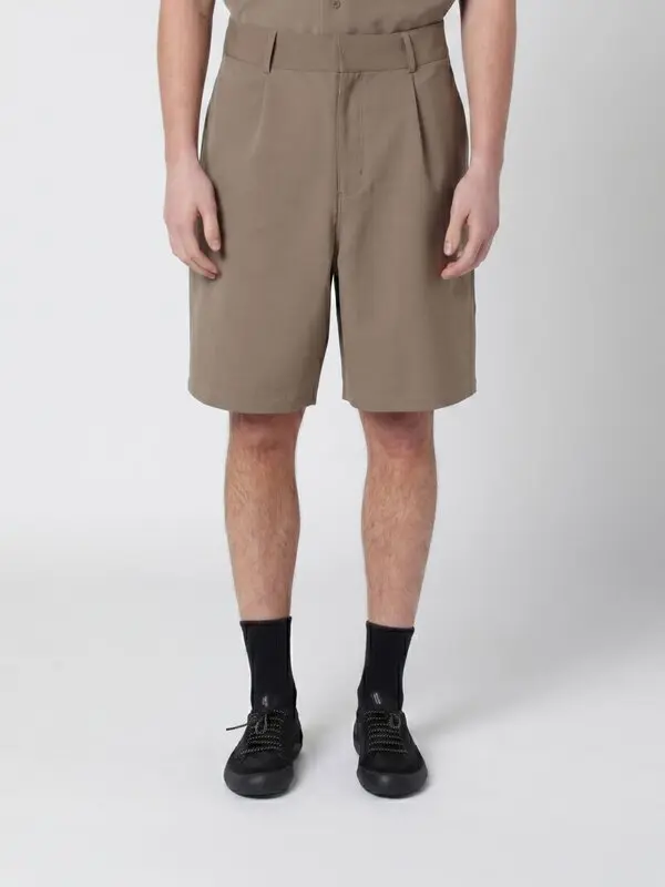 ENTIRE STUDIOS Wool Blend Tailored Shorts