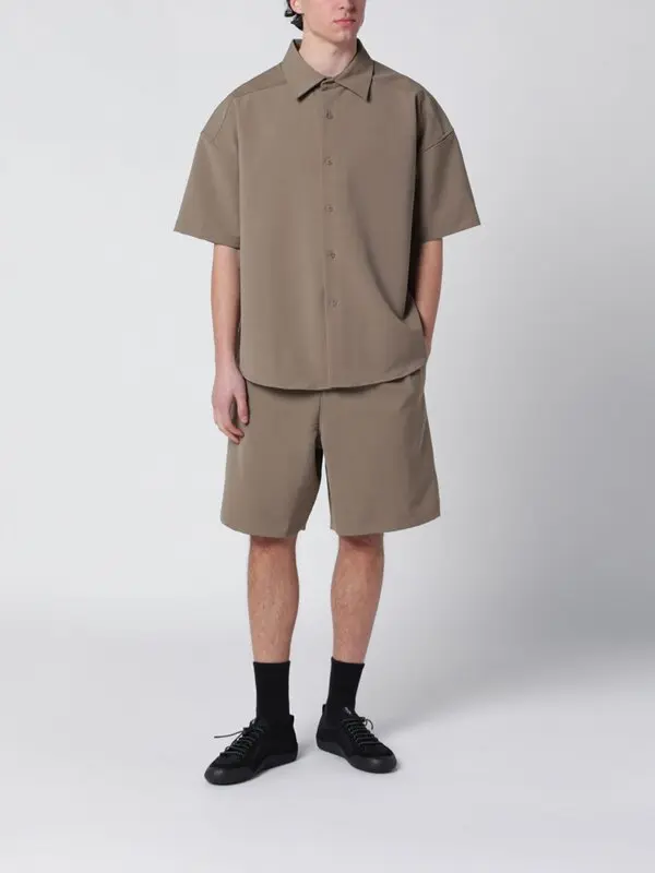 ENTIRE STUDIOS Wool Blend Tailored Shorts