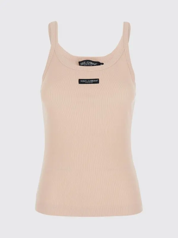 Dolce & Gabbana Cotton Top With Logo