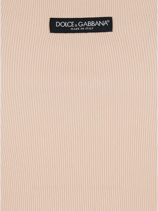 Dolce & Gabbana Cotton Top With Logo