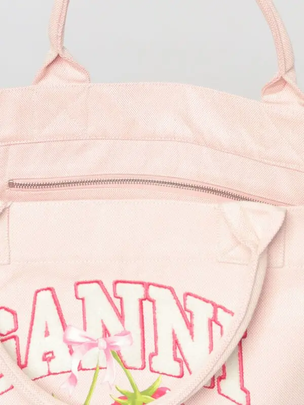 GANNI Tote Bag - Pink