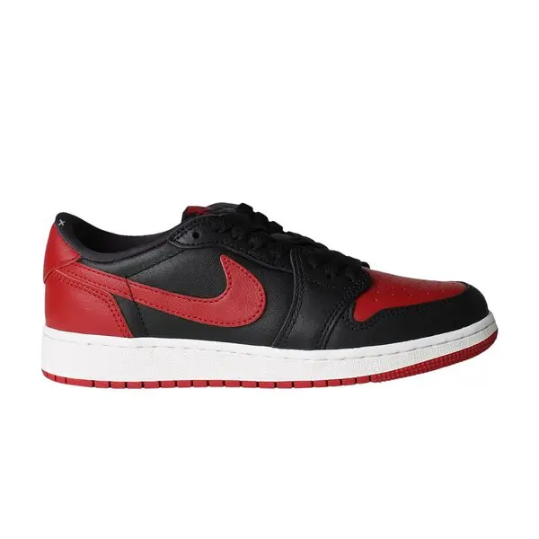 JORDAN 1 Retro Low Og Gs 'banned' Sneakers - Red