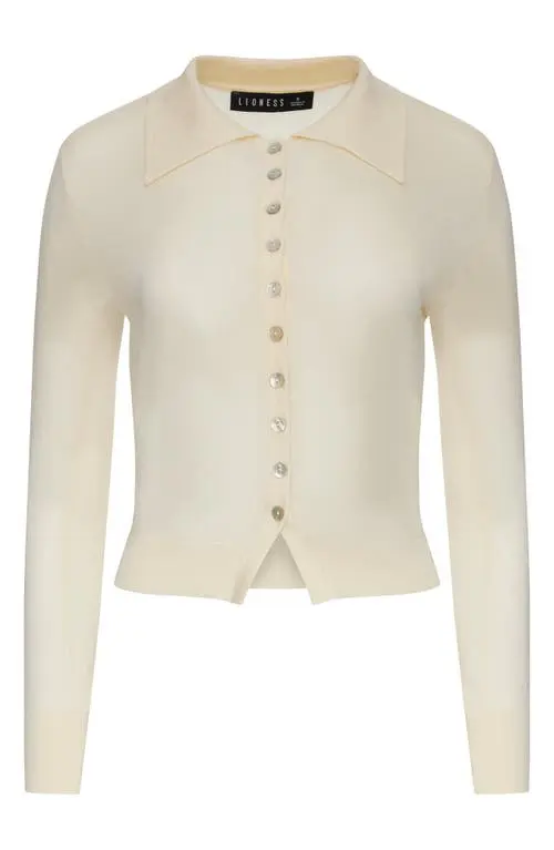Lioness Chalet Point Collar Knit Shirt