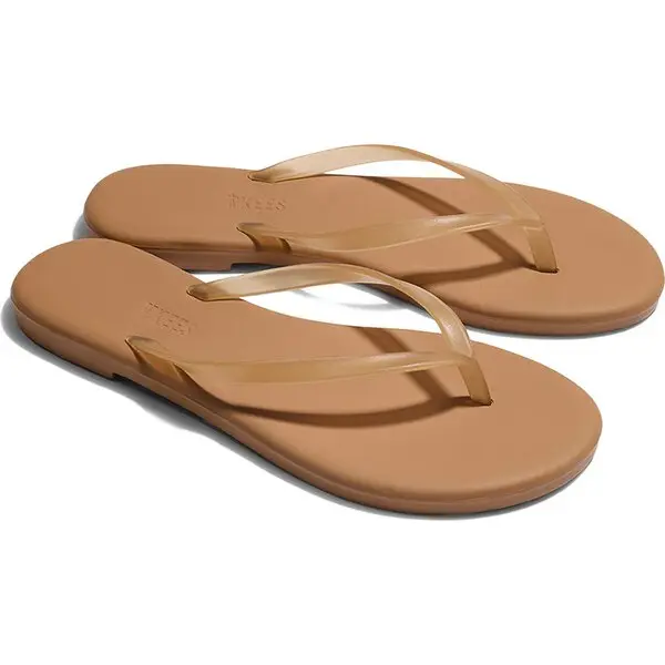 Tkees Waterproof Flip Flops - Sand