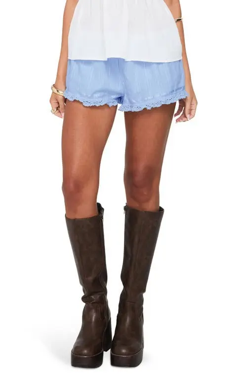 Princess Polly Rhubarb Lace Shorts