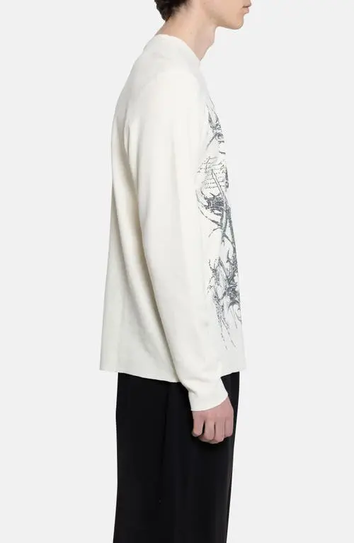 JADED LONDON Digital Print Long Sleeve Thermal T-shirt