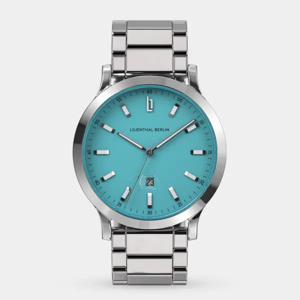 Lilienthal Berlin Huxley Ii Stainless Steel Watch - Green