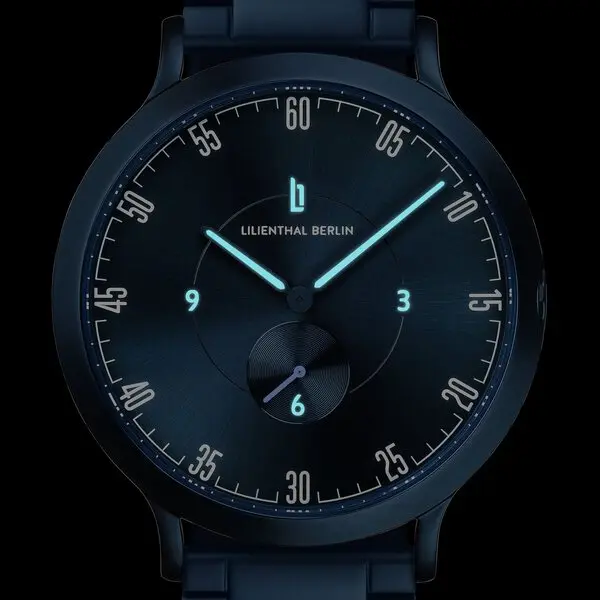 Lilienthal Berlin 1 All Stainless Steel Matte Watch