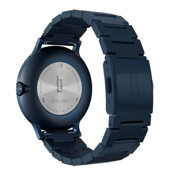 Lilienthal Berlin 1 All Stainless Steel Matte Watch