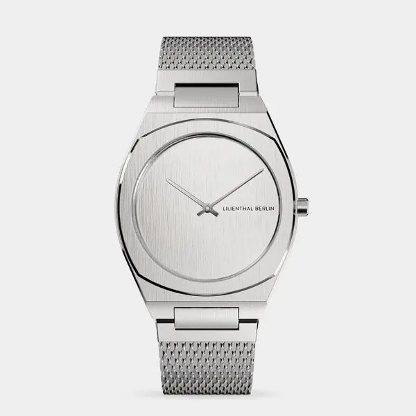 Lilienthal Berlin Nuvora Stainless Steel Mesh Watch - Silver