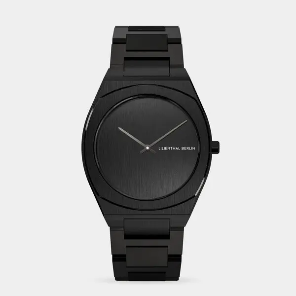Lilienthal Berlin Nuvora Stainless Steel Mesh Watch - Black